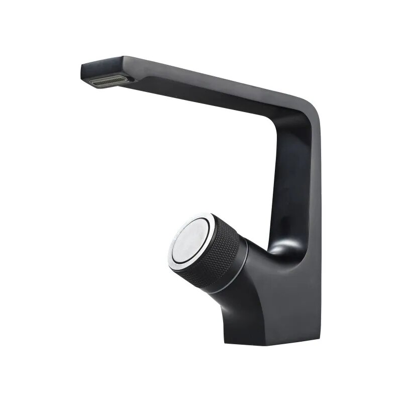 Кран для раковины BAKALA Basin Faucet черно-золотой смесительный кран для ванной комнаты с обработкой золота/никеля/хрома раковинный кран горячей и холодной воды — черный кран