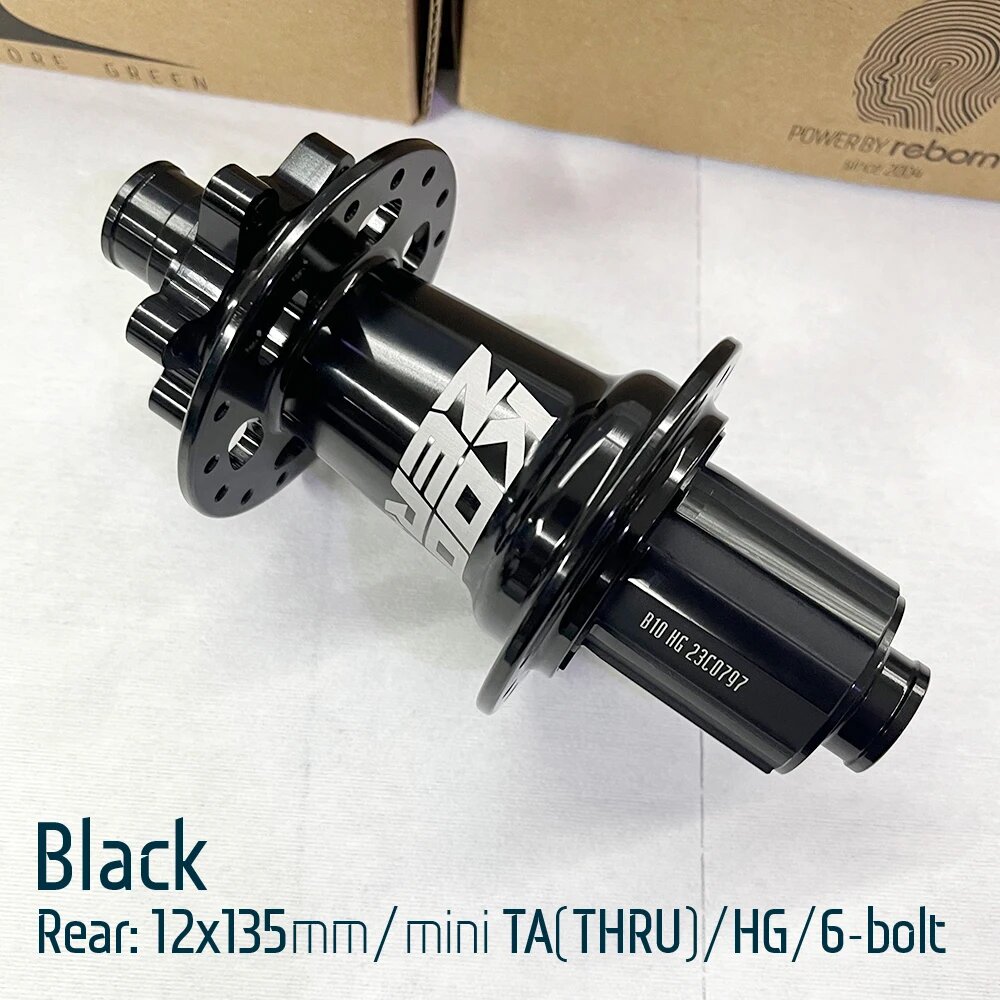 Koozer XM490pro задняя втулка, черная, 12x135TA HG, 32H