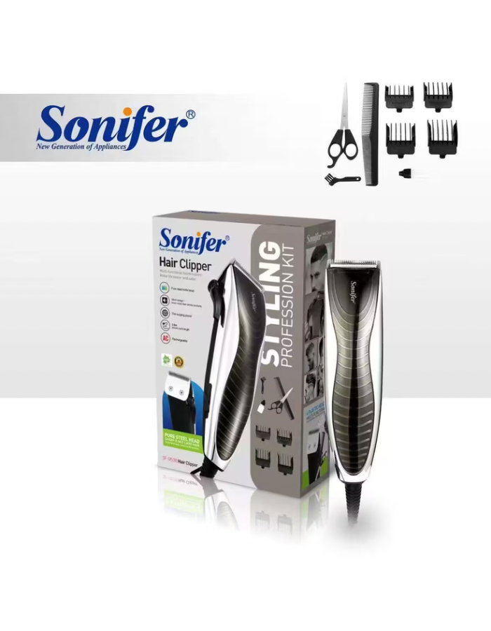 Машинка для стрижки Sonifer Hair Clipper, модель SF-9538, бренд Sonifer