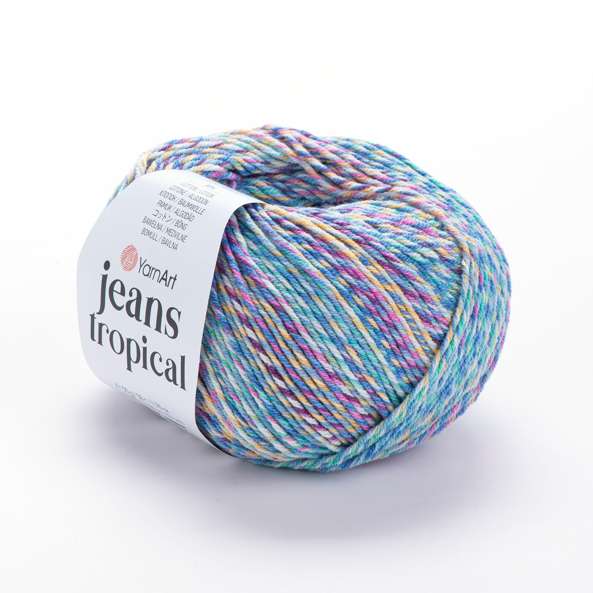 Пряжа YarnArt Jeans Tropical 618 (5 мотков по 50г/160м)