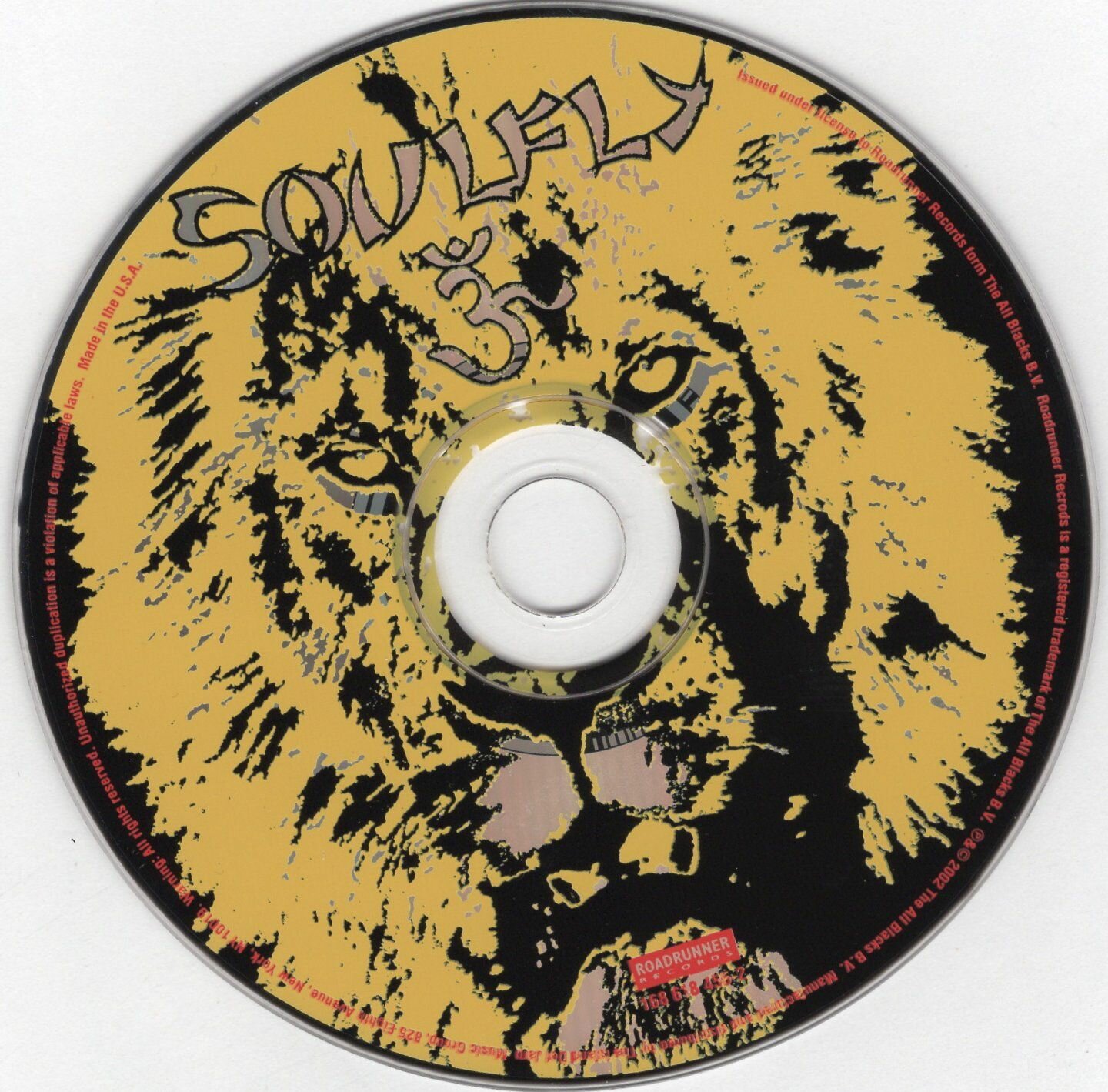Soulfly - 3, 2002, 16-page, CD-Аудио — фото 1