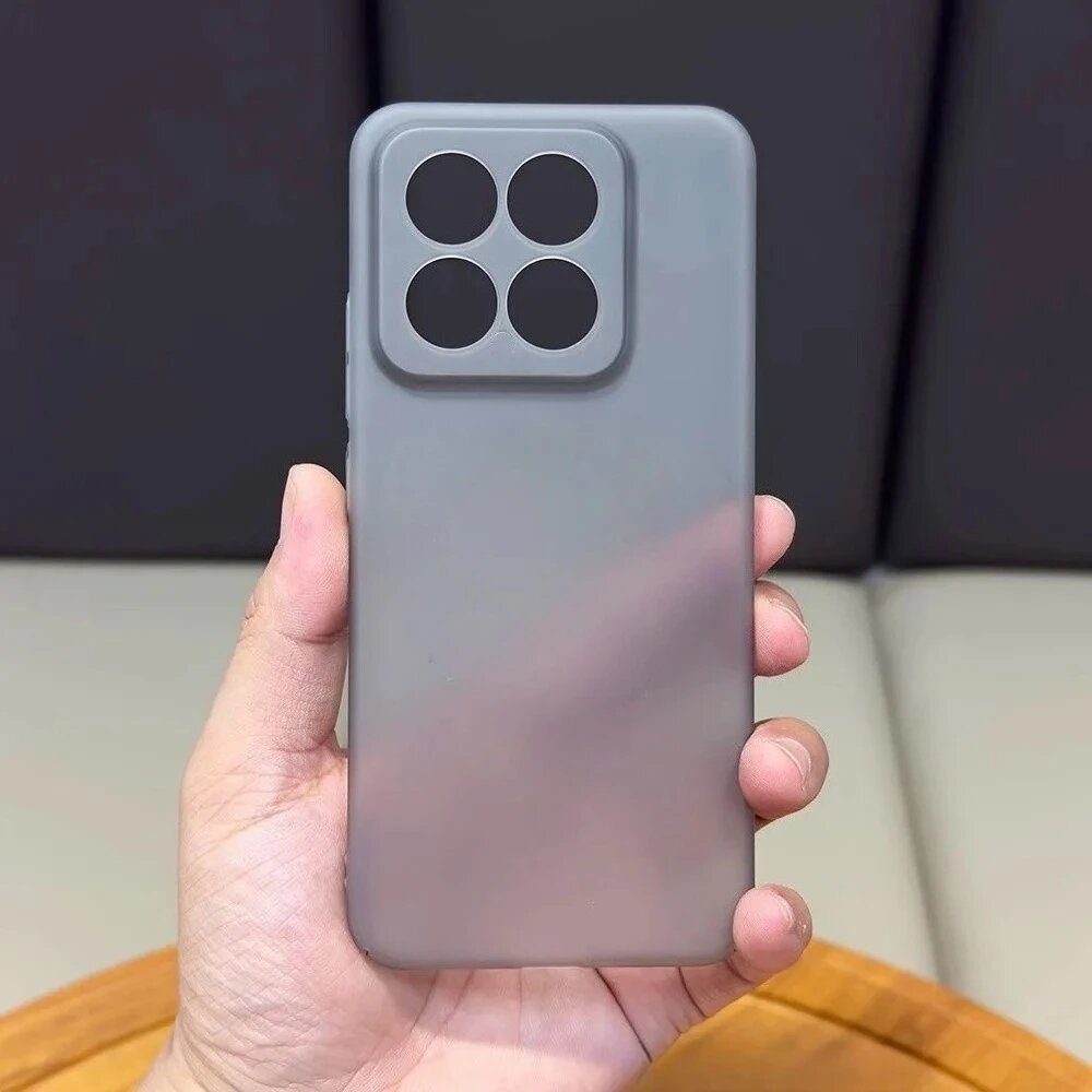 Матовый чехол Xiaomi 17 Black, силикон