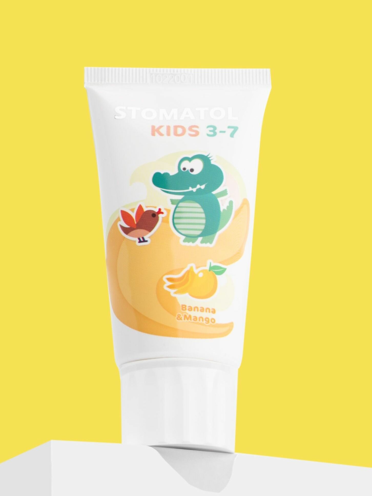 STOMATOL Зубная паста детская 3-7 лет Banana & mango 50гр