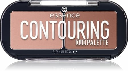 Палетка для контуринга essence contouring duo palette, оттенок 10 lighter skin, 7 г