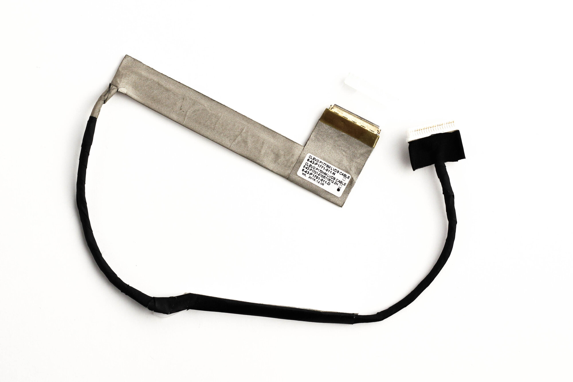 Шлейф для матрицы DNS Clevo P170SM p/n: 6-43-P1701-011-B, 6-43-P1701-011-N, 6-43-P1771-011-N