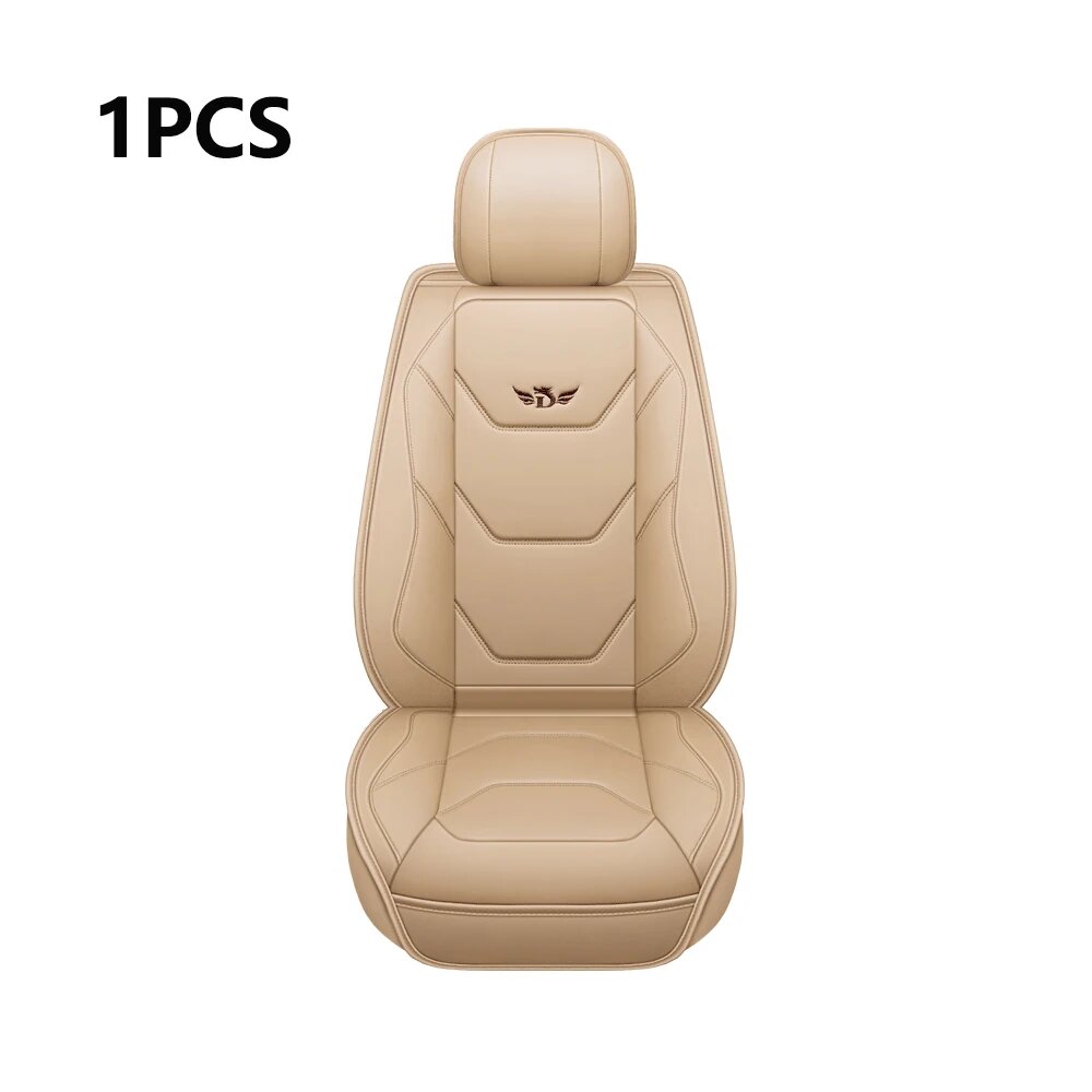 Бежевый чехол на автосиденье, Beige, 1 шт.