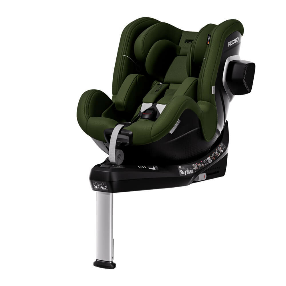 Recaro Toron 1, автокресло с рождения до 3-4 лет гр.0-1 (0-18 кг), цвет Epic Green