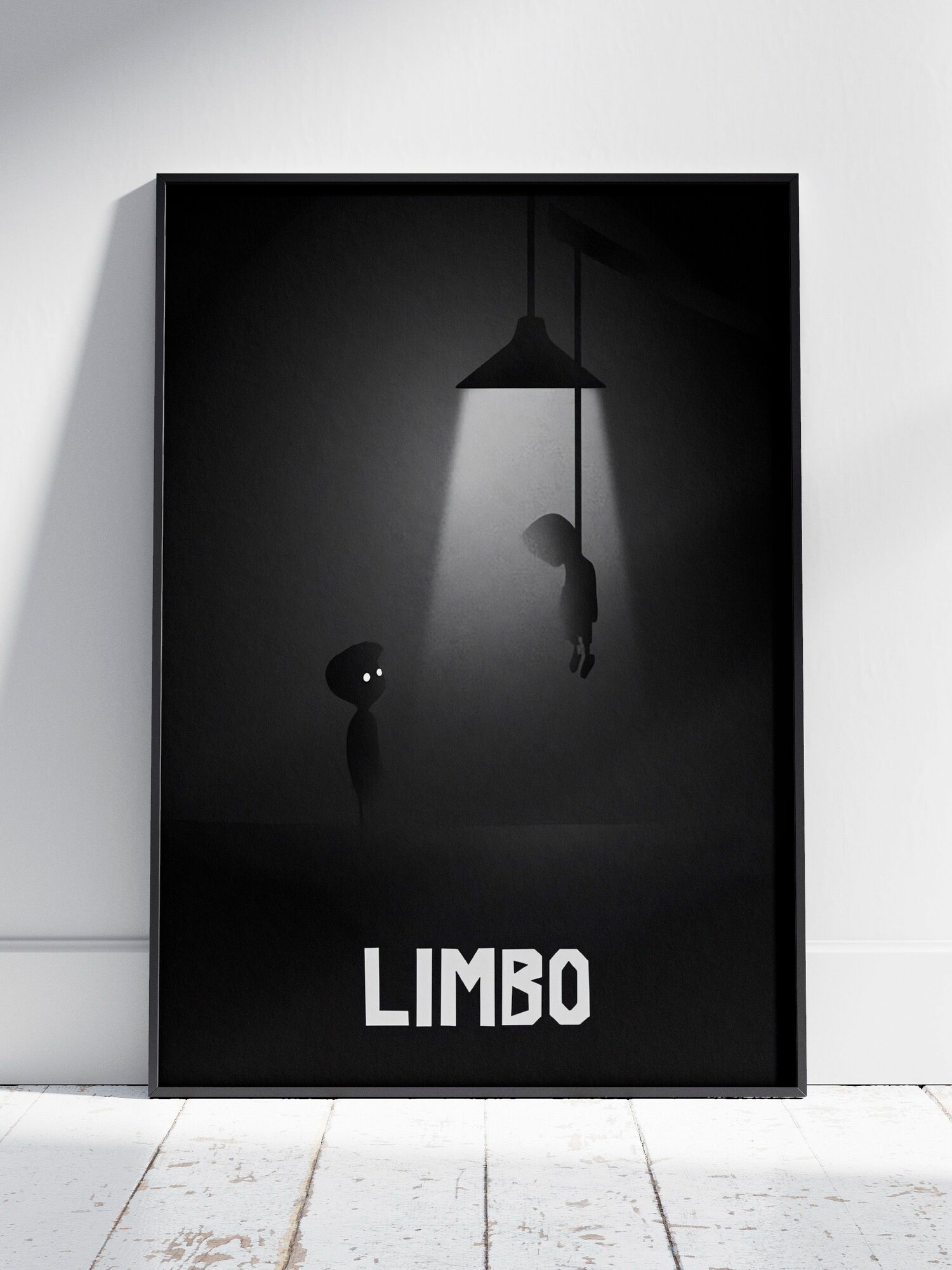Плакат на стену для интерьера Лимбо (Limbo 4) - Постер по игре формата A4 (21x30 см)
