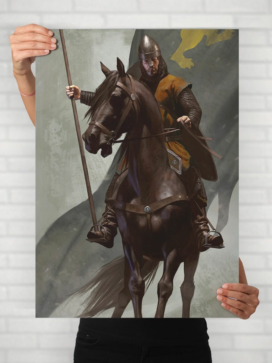 Плакат на стену для интерьера Mount and Blade (Маунт энд Блейд 27) - Постер по игре формата A1 (61x84 см)