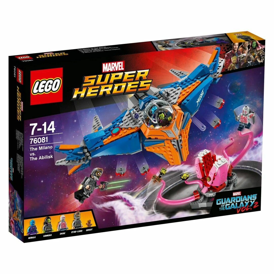 Конструктор LEGO Marvel Super Heroes Милан против Абилиска (76081)