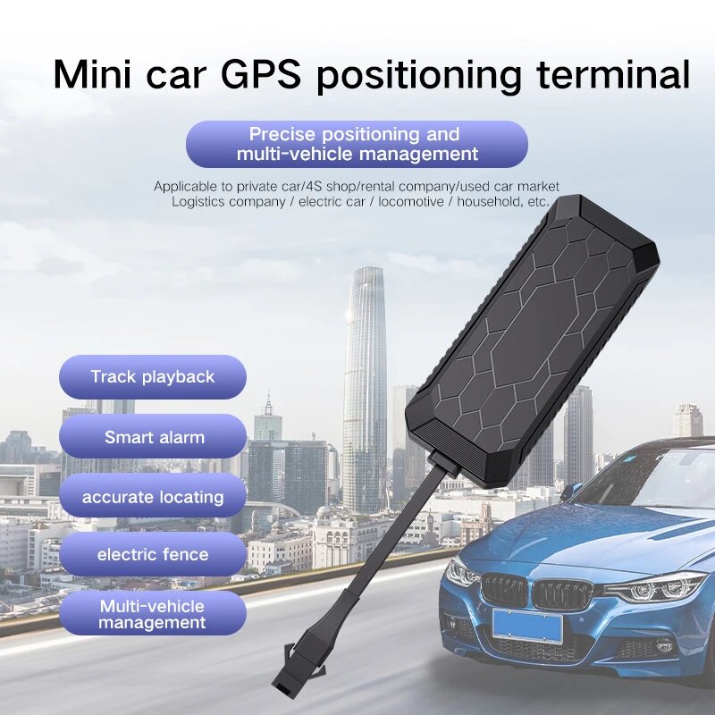 GPS-трекер PG08 Для Автомобиля, Мотоцикла И Велосипеда, С Функцией Отслеживания В Реальном Времени, GSM