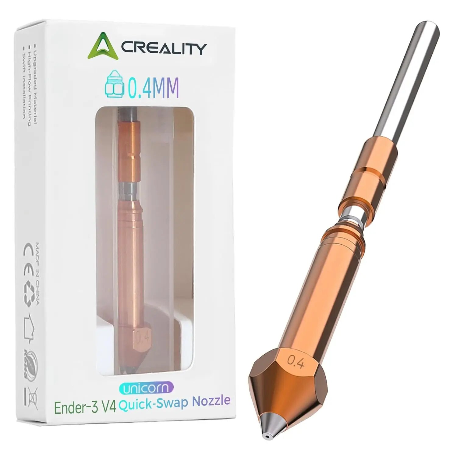 Форсунка Creality Ender 3 V4 0.4 мм, 2 шт.