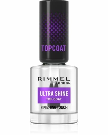 Лак для ногтей Rimmel Ultra Shine, 12 мл, прозрачный, сияющий