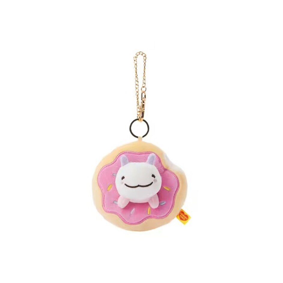 LINE FRIENDS ROY6 Гамбургер Куриная Нога Коллекция Laiyang Брелок для Сумки Исцеляющая Кукла Плюшевый Украшение 13cm