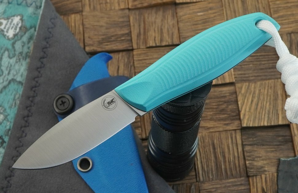 Семь Ножей Колибри XS, сталь AUS10 cryo, рукоять тиффани G-10