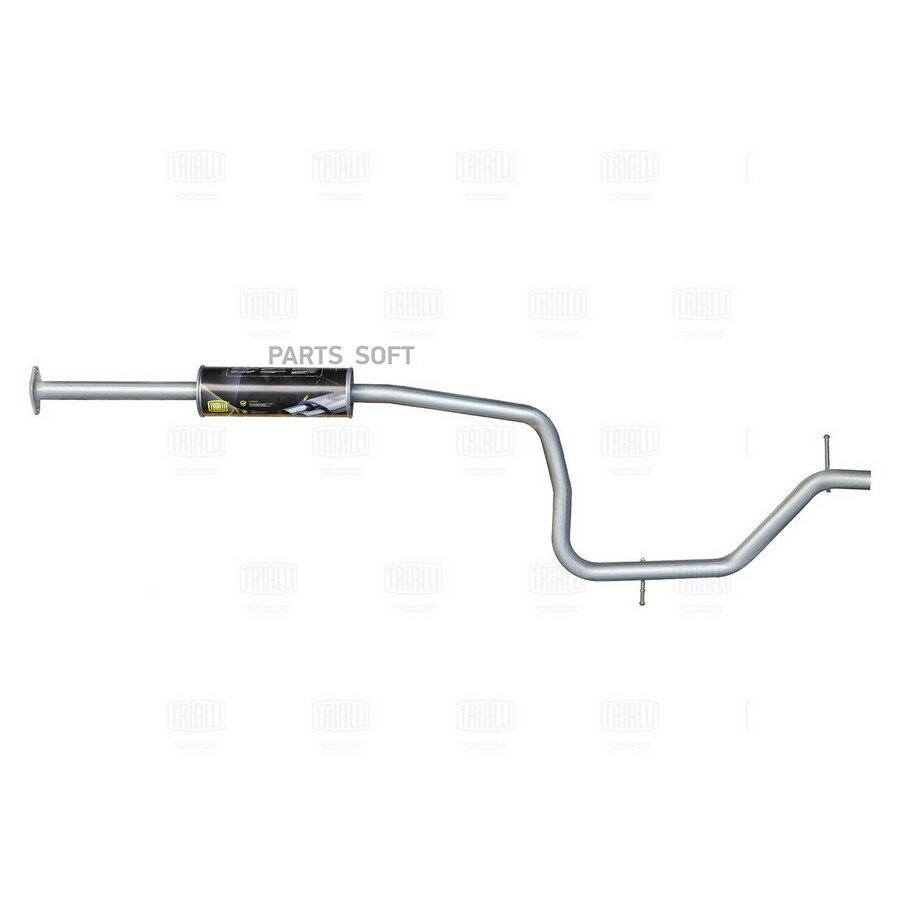 Глушитель TRIALLI EAM1006 Ford Mondeo IV (07-) 1.6i/2.0i доп. (резонатор) (алюм. сталь) (EAM 1006)