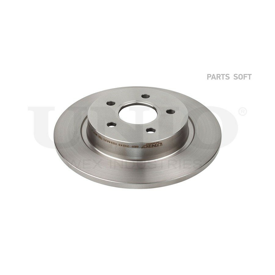 Диск тормозной задний Ford Focus I, II 04-, C-Max 07-, Volvo S40 II 04- UNIO BRD20243
