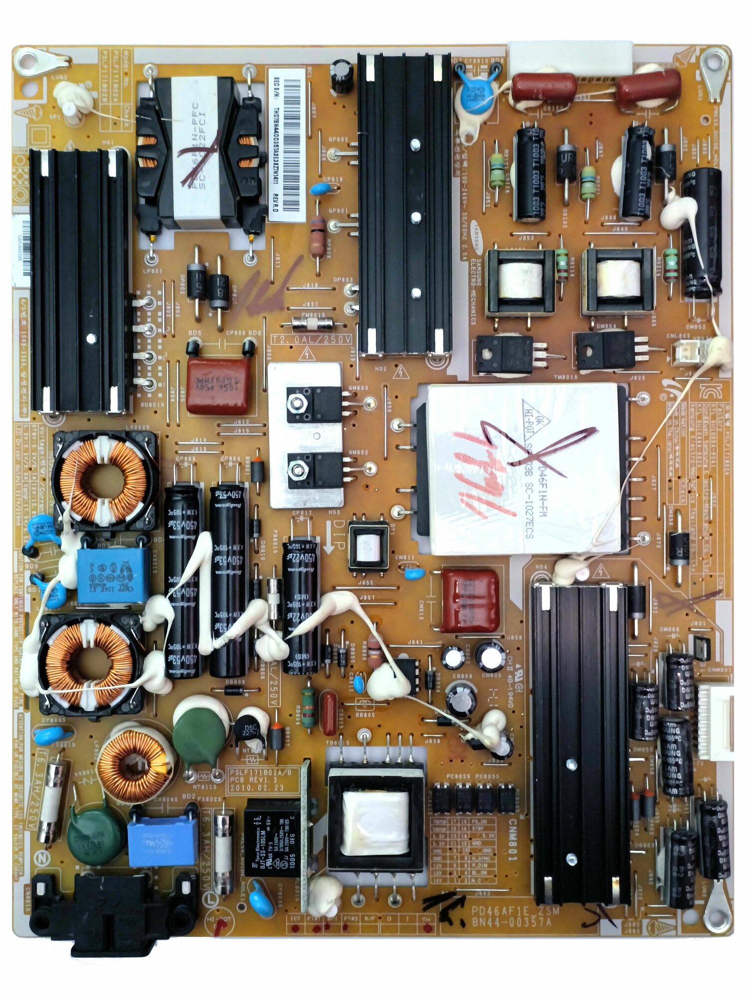Блок питания BN44-00357A / PD46AF1E_ZSM для телевизора Samsung UE40C6000RW
