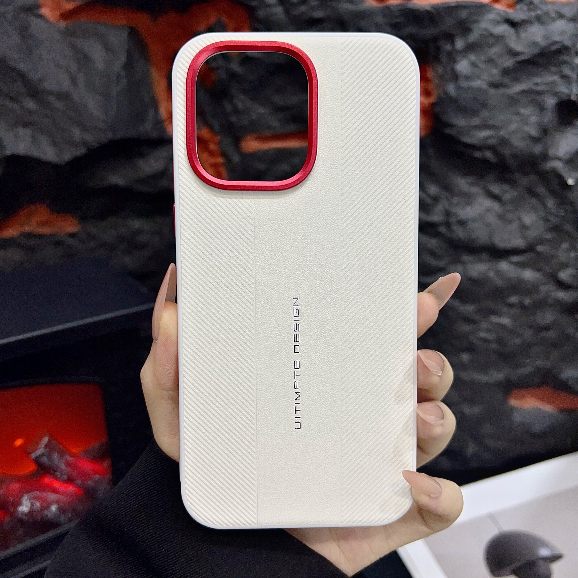 Чехол для OnePlus Turbo 6/Оне Плас Turbo 6V, soft touch, чехол-кардиомонитор, искусственная кожа, поликарбонат (PC), защита камеры, ударопрочный, усиленные углы, OnePlus, OnePlus Turbo 6, white,
