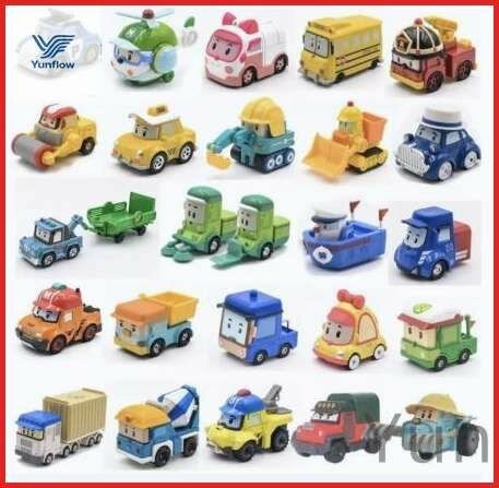Машинка Робокар Поли, металлическая машинка , Robocar POLI