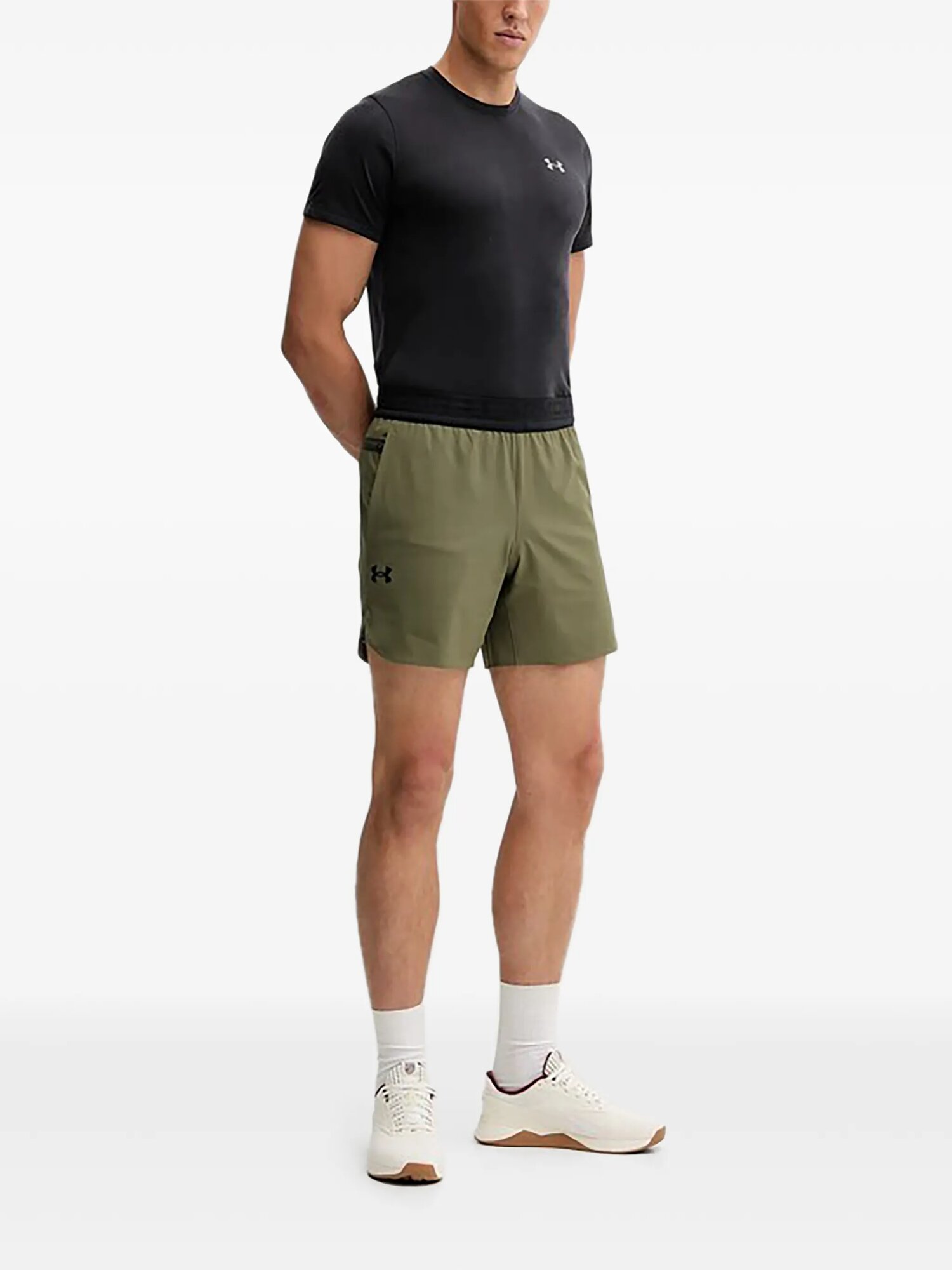 Шорты Under Armour Vanish Elite, размер L, green — фото 1