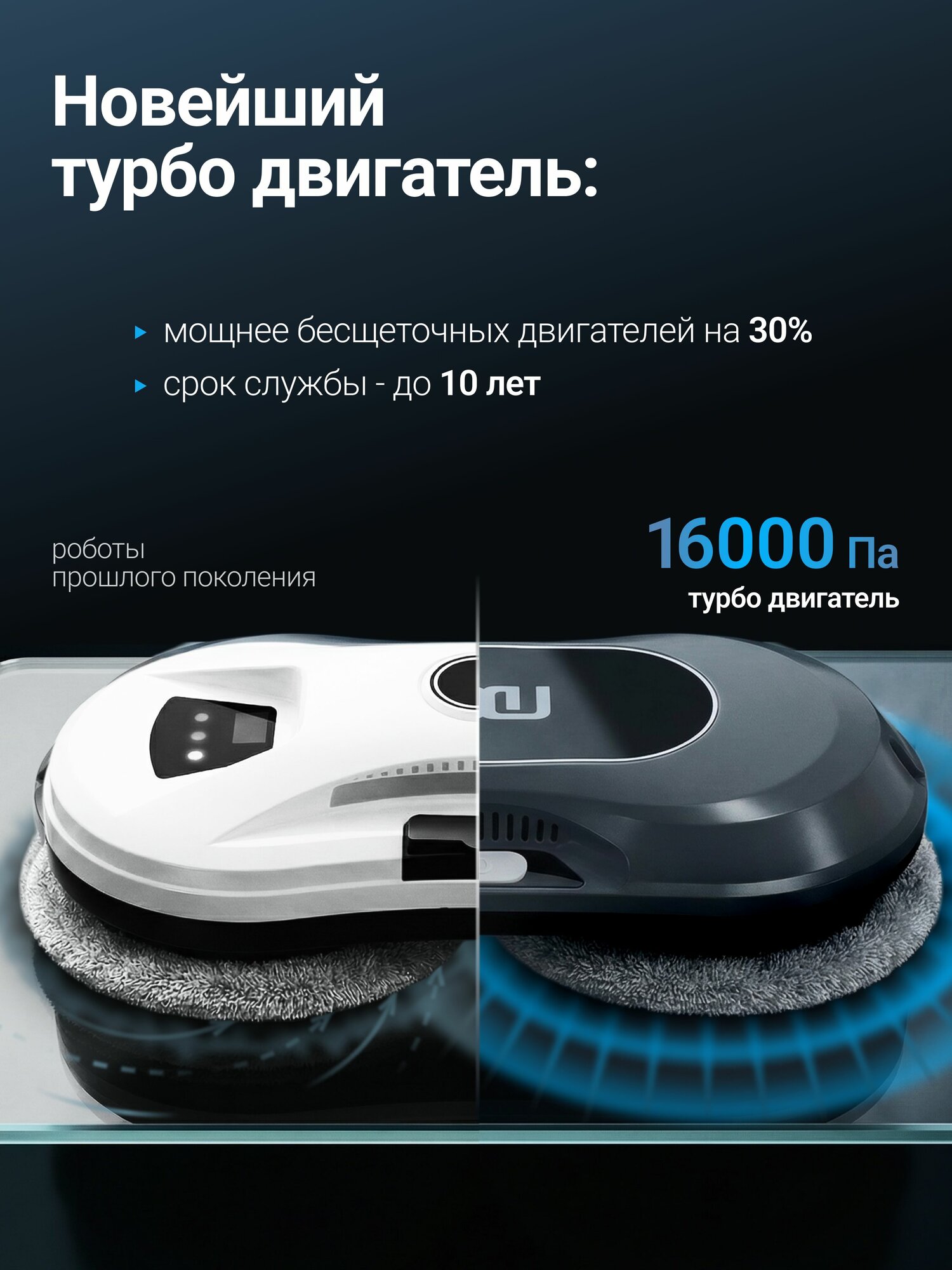 Vollwerk Робот мойщик окон с двойным распылением Evolute