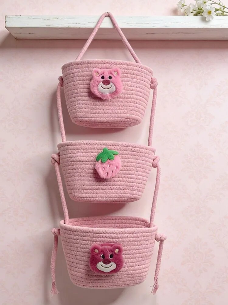 Корзина для игрушек длина 24 см, ширина 10 см, высота 14 см.