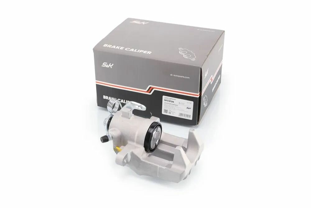 Суппорт тормозной задний R S&K SKCI2126 Audi A3 1996-2006, Tt 1998-2007, Vw Golf Iv 1997-2004, Polo 2001-2022, Skoda Fabia 1999-2014 диск 9 мм, поршень 38 мм