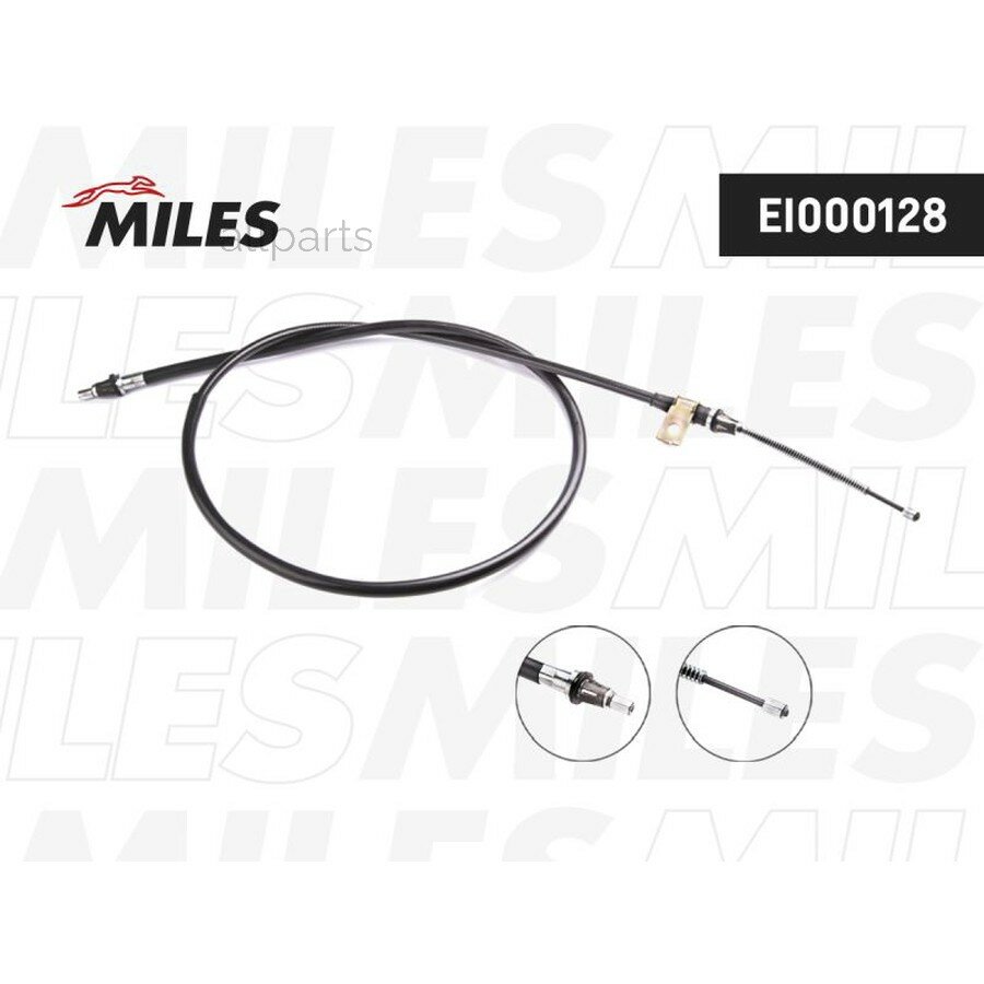 MILES EI000128 Трос стояночного тормоза NISSAN NOTE 06- левый