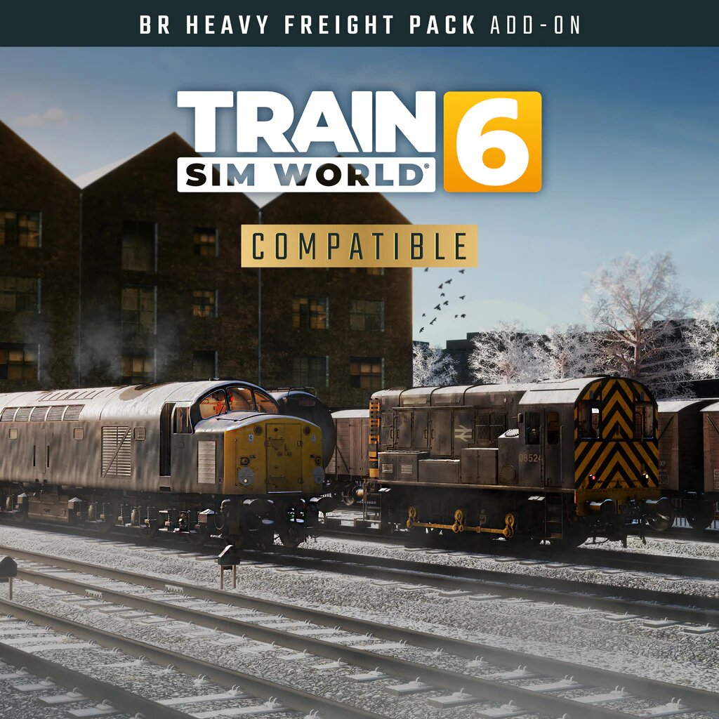 Дополнение Train Sim World 6: BR Heavy Freight Pack, цифровое издание PlayStation 4 и PlayStation 5, регион Индия / код пополнения баланса
