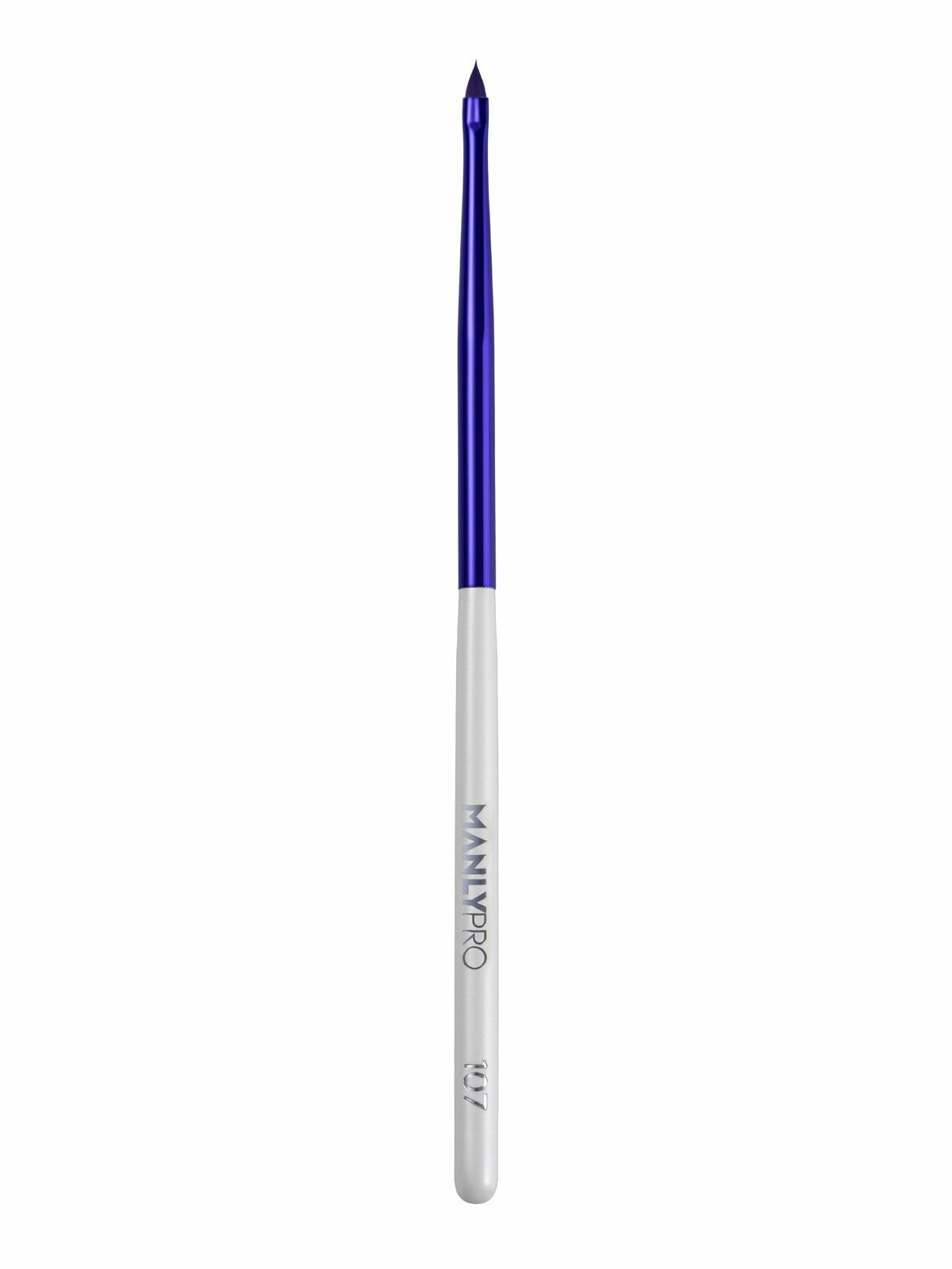 Кисть для макияжа MANLY PRO K107 плоская, кисточка косметическая для подводки и карандаша