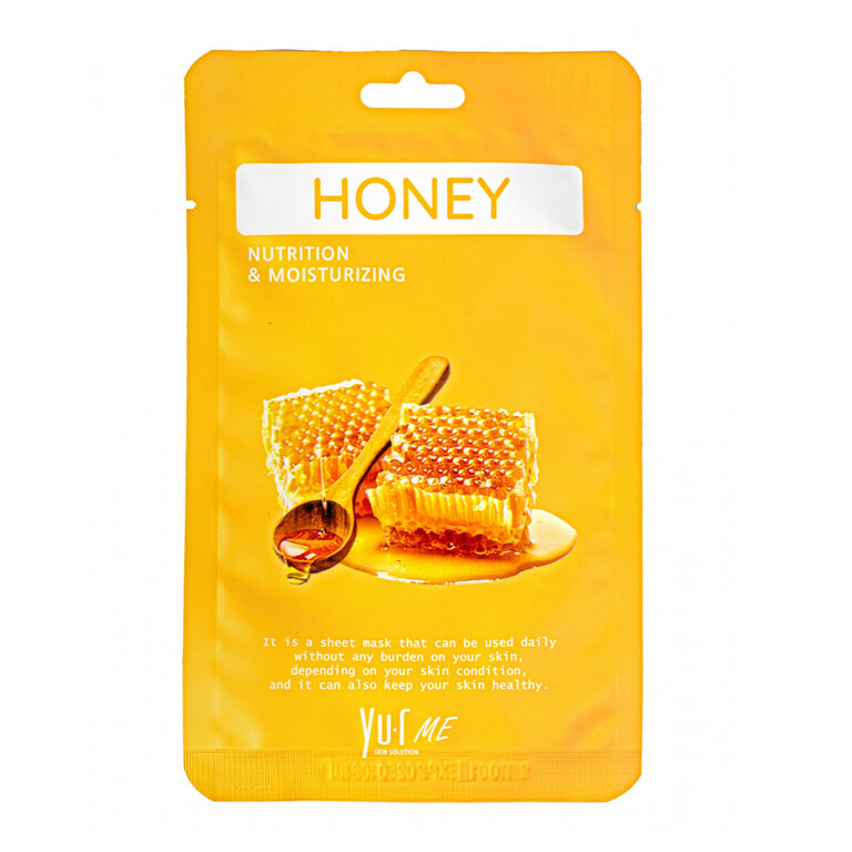 Yu.R ME Honey Sheet Mask Маска Южная Корея 25 мл