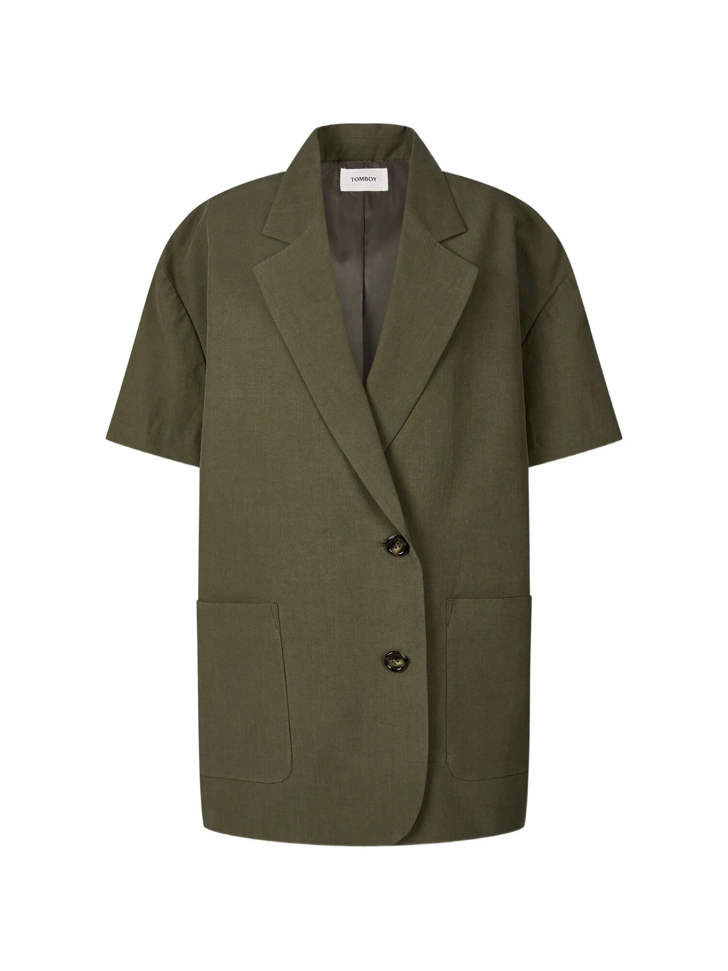 Куртка Double-breasted short-sleeve oversized jacket