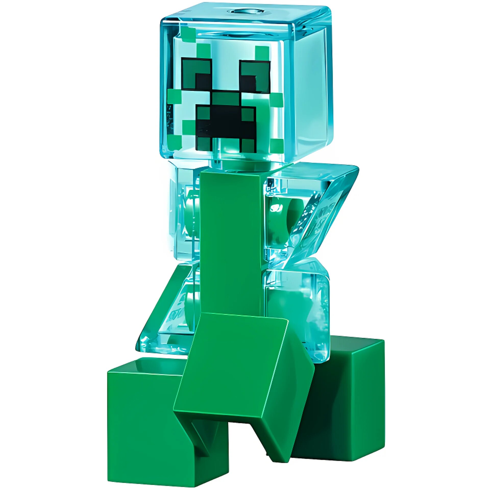 Минифигурка Lego Minecraft Creeper, Charged Creeper min052 U