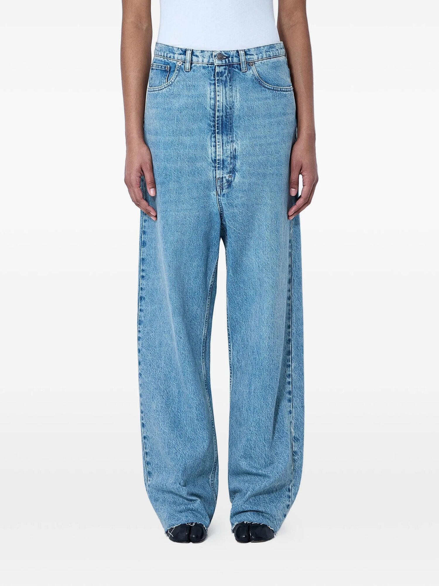 Джинсы Whiskering-effect jeans 