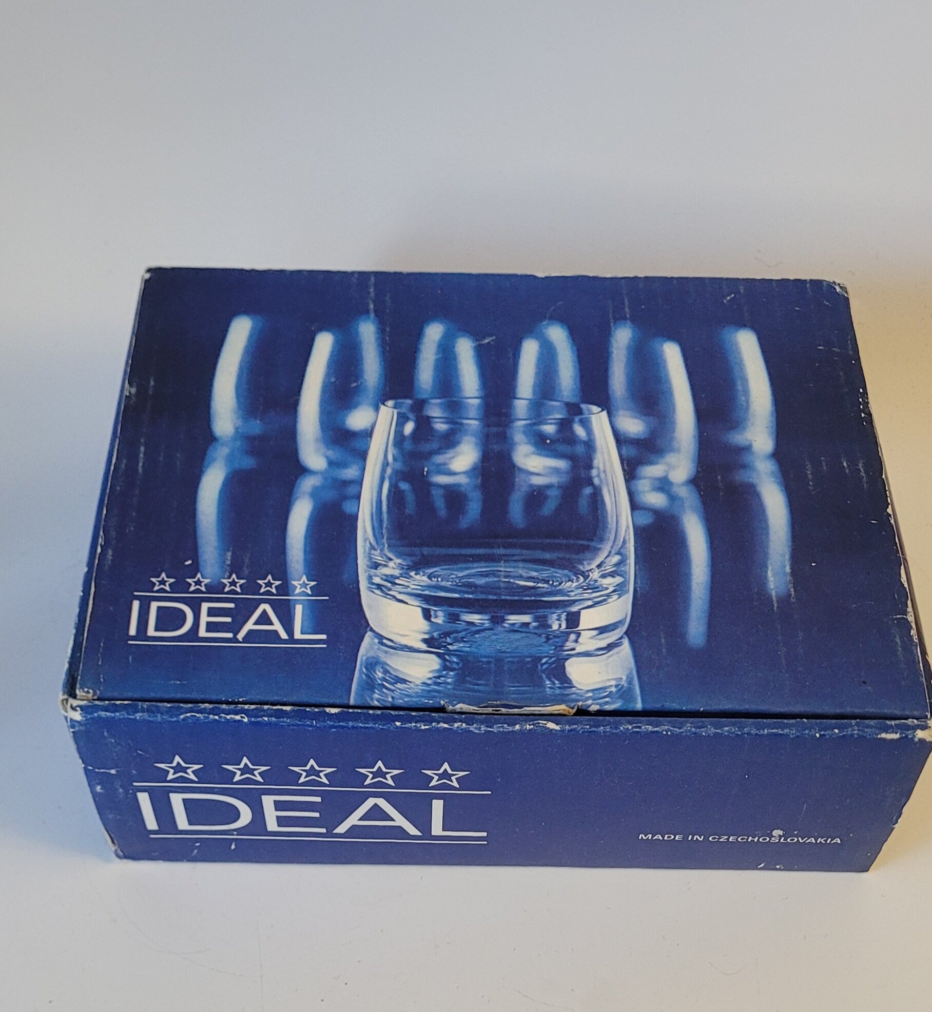 Набор бокалов "IDEAL", для виски, богемский, Чехословакия, 80-е годы