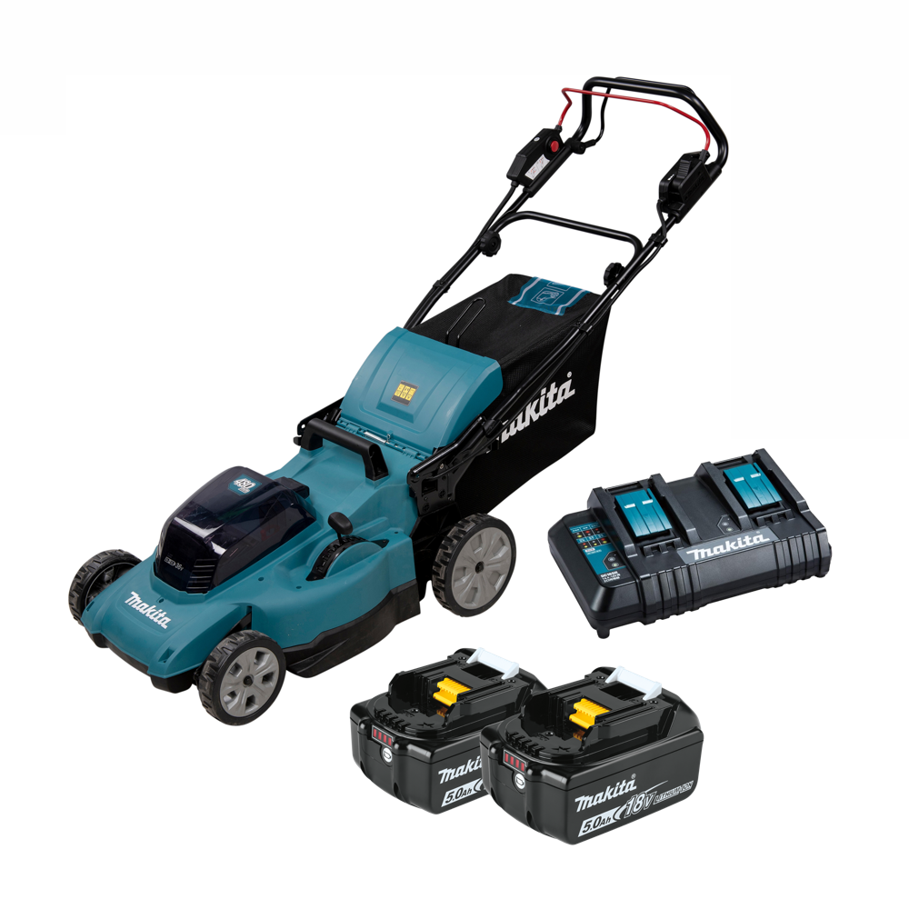 Аккумуляторная газонокосилка Makita LXT DLM481CT2