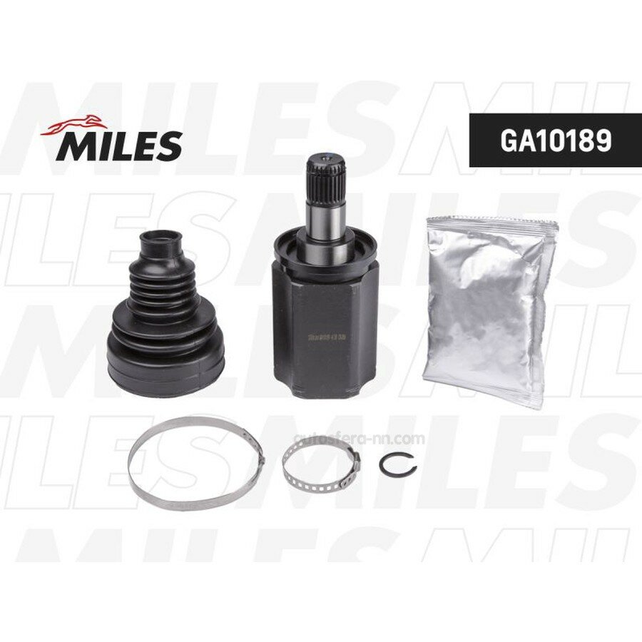 MILES GA10189 ШРУС BMW 3 (F30/F80) 15- внутр. лев.