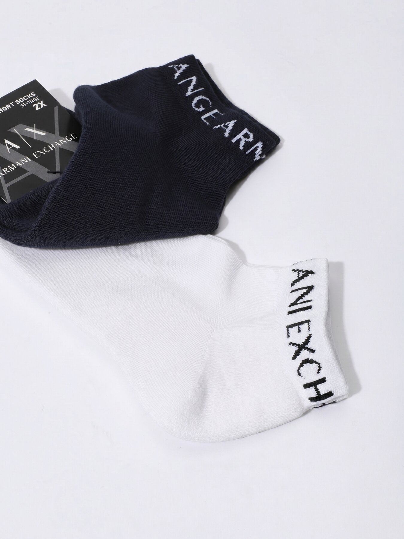 Носки Armani Exchange, размер L/XL, мультиколор — фото 1