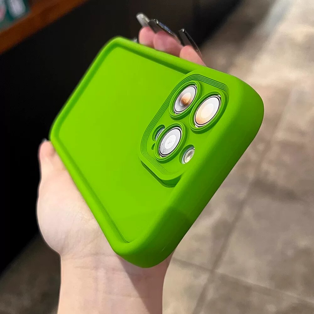 Ультра-мягкий чехол для смартфона Huawei Mate 60 Pro+ в желто-зеленом цвете, высококачественная защита