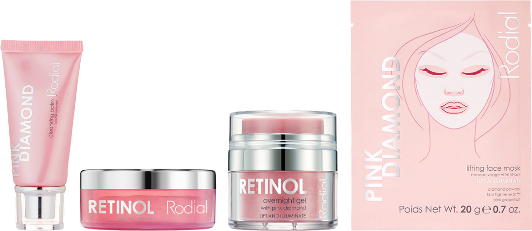 Rodial Набор "Розовый алмаз" Pink Diamond Retinol Little Luxuries Kit 50ml