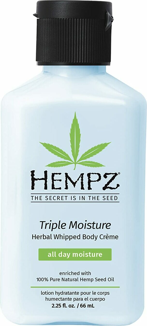 HEMPZ Молочко для тела "Тройное увлажнение" 66 мл Herbal Body Triple Moisture 66