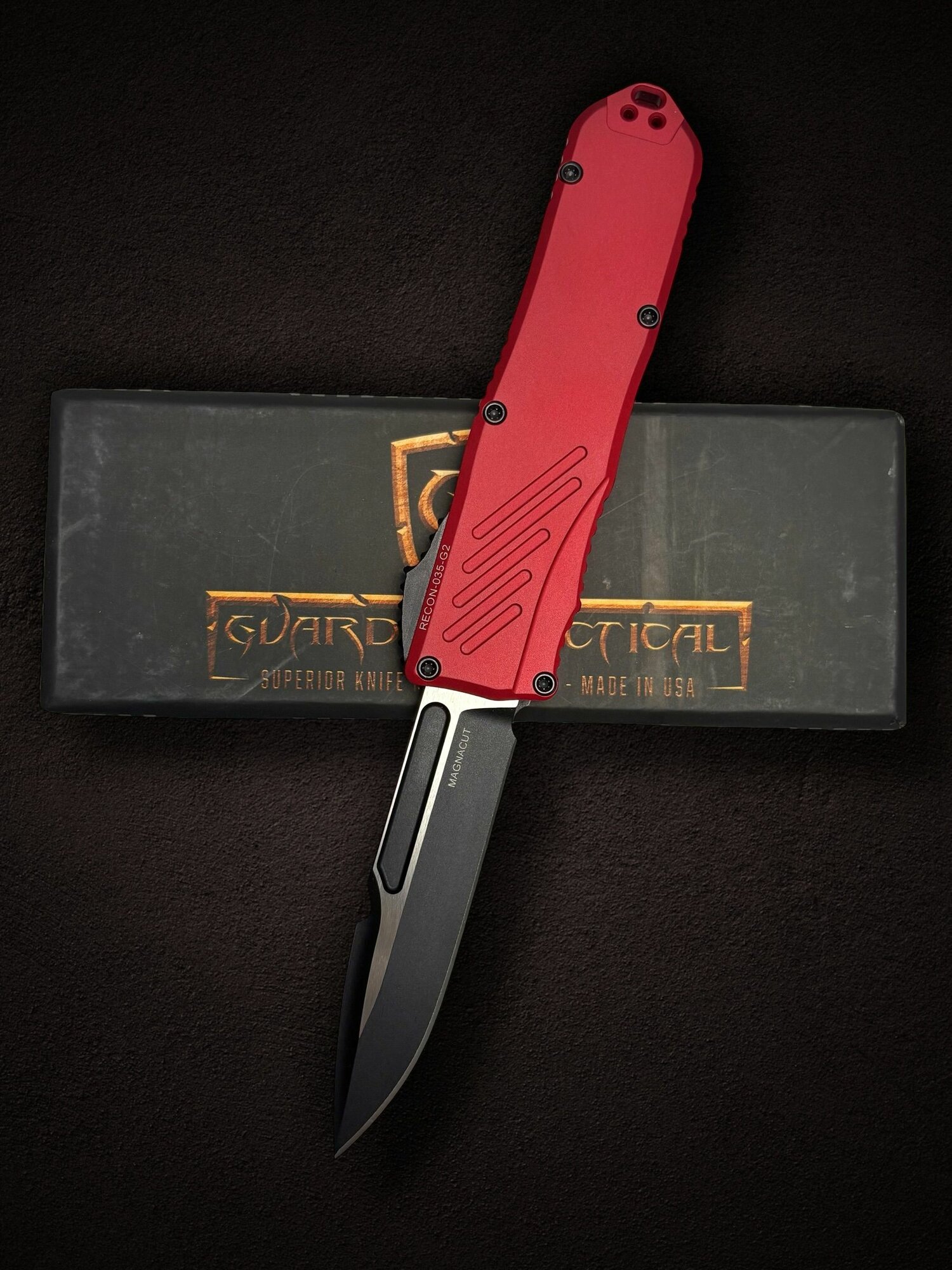 Складной нож Guardian Tactical Recon-035 S/E Two-Tone / Red, 94211 G2 Red