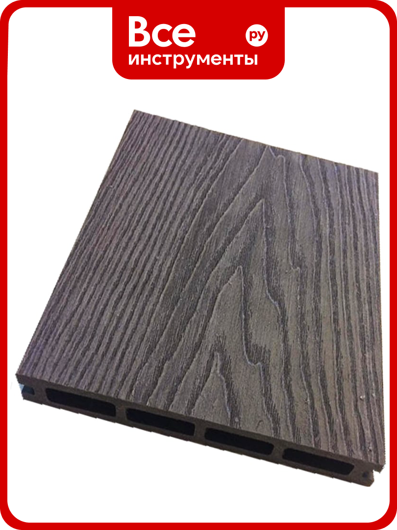 Террасная доска slim из дпк с 3d тиснением под дерево Eno 4657783910079