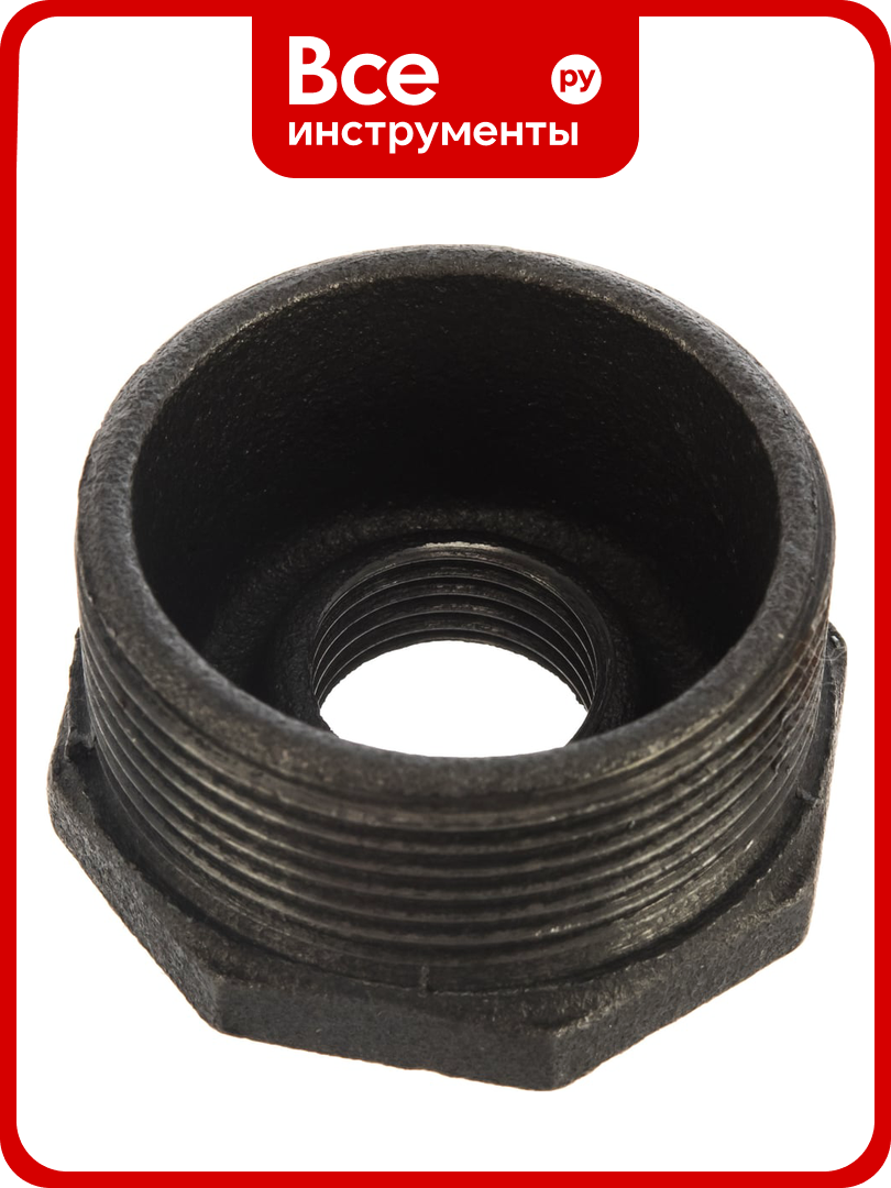 Футорка Fittex PLUS чугун 40х15 НР/ВР 127-3635