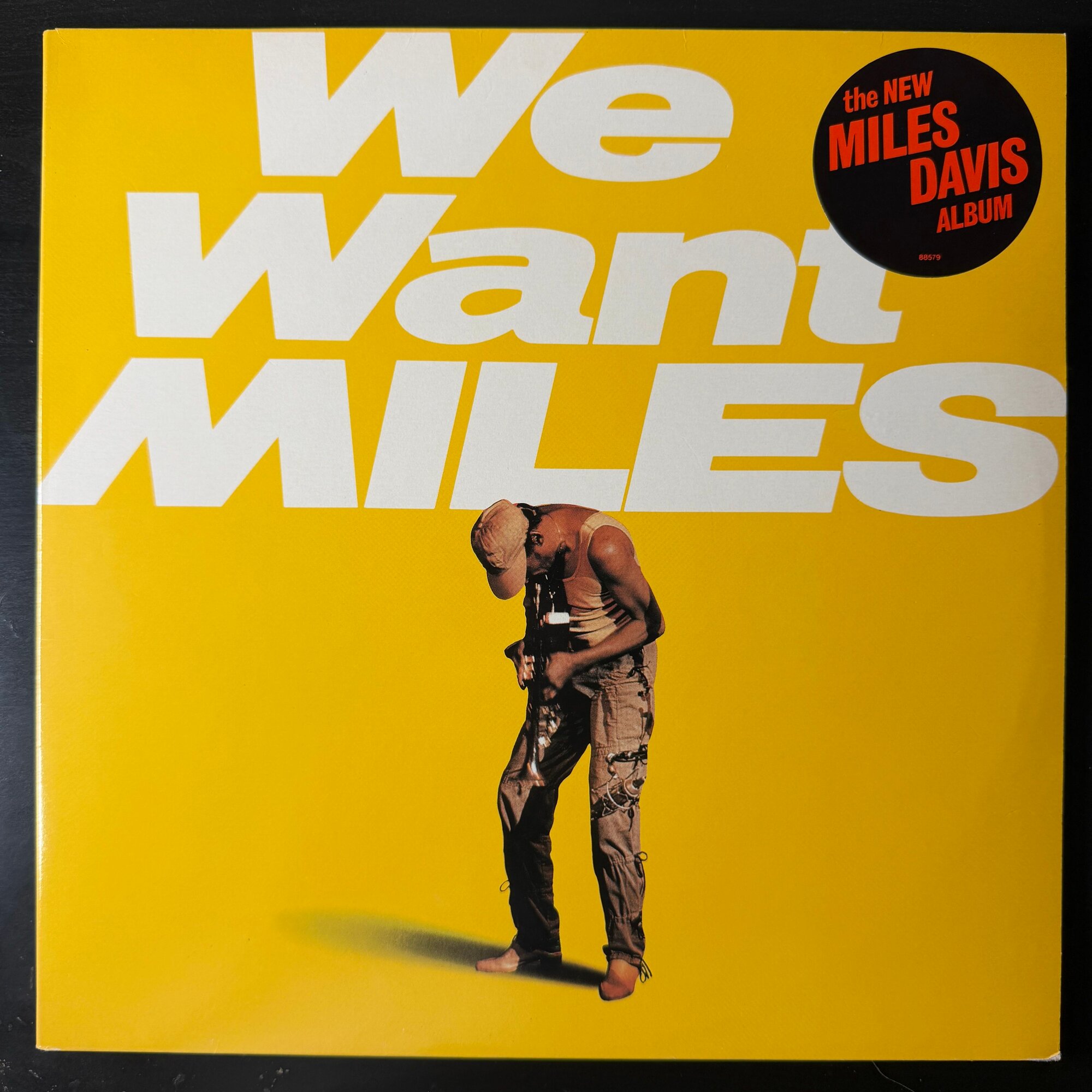 Виниловая пластинка Miles Davis - We Want Miles 2LP (Голландия 1982г.)