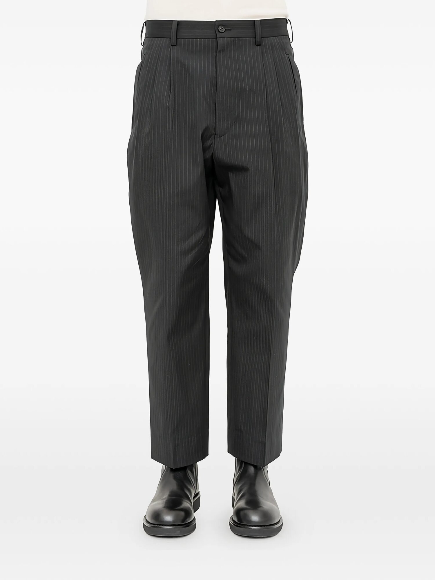 Брюки Pinstripe-pattern pleated trousers