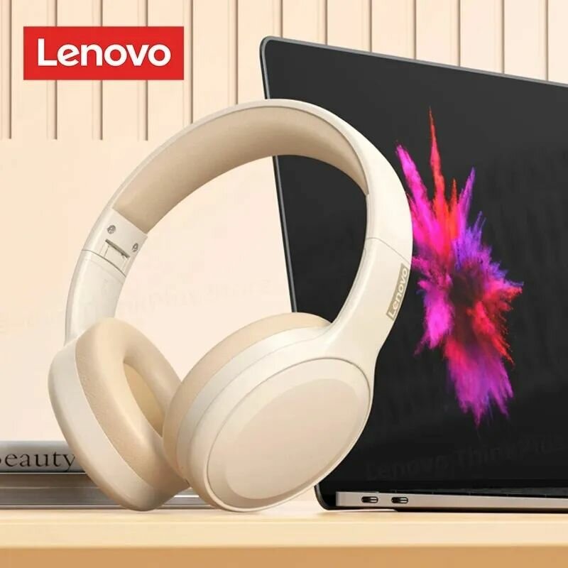Наушники беспроводные Lenovo Thinkplus TH30 HI-FI звук, белый