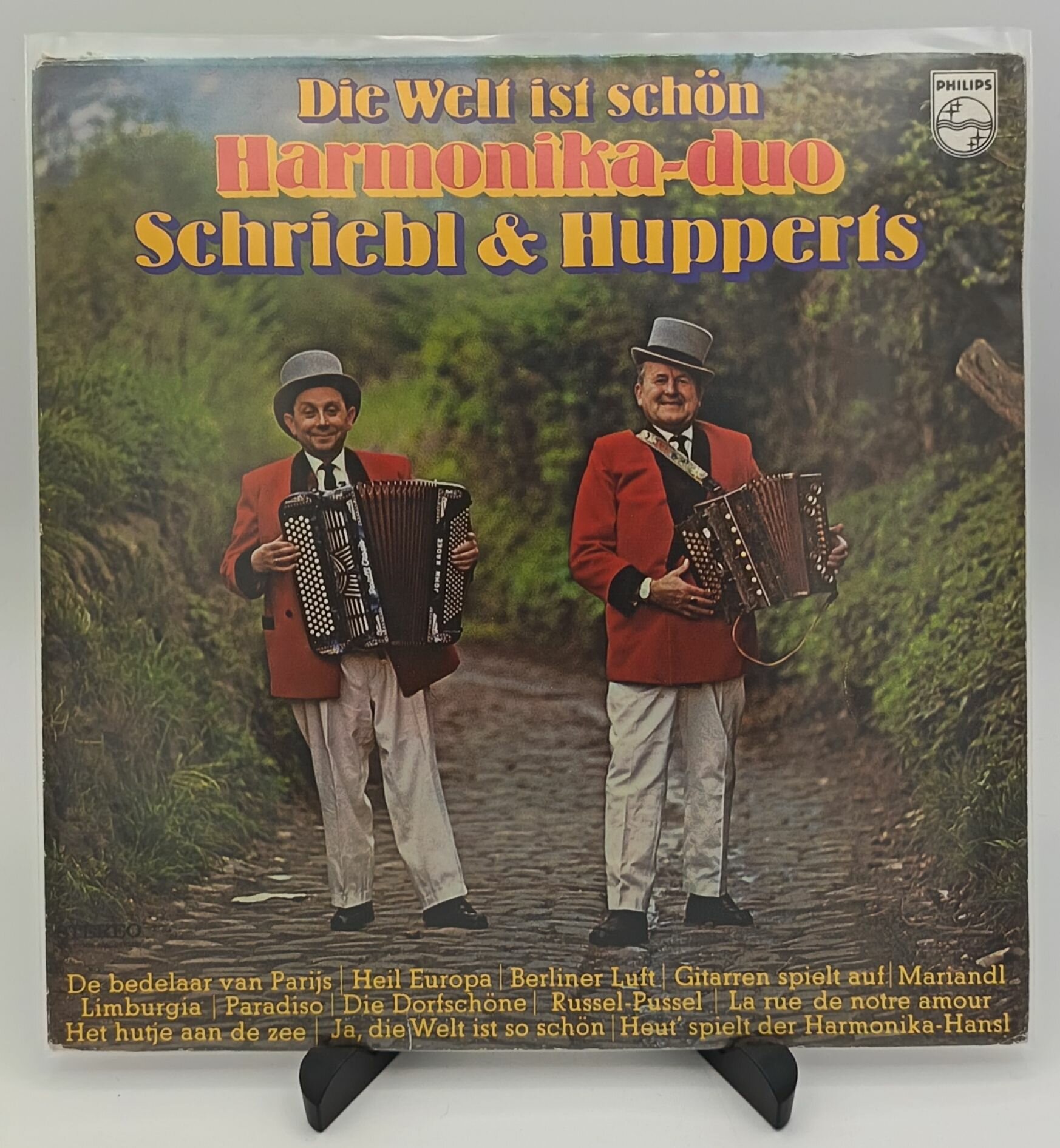 Harmonica Duo K. Schriebl / J. Hupperts - Die Welt Ist Sch n, LP. Виниловая пластинка VG/VG.
