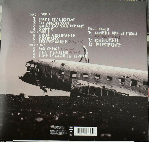 Justin Bieber - Purpose (2LP) — фото 1